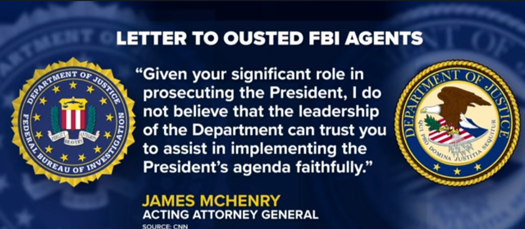 Fired Inspectors General, DOJ lawyers, FBI agents « gratuitousblahg